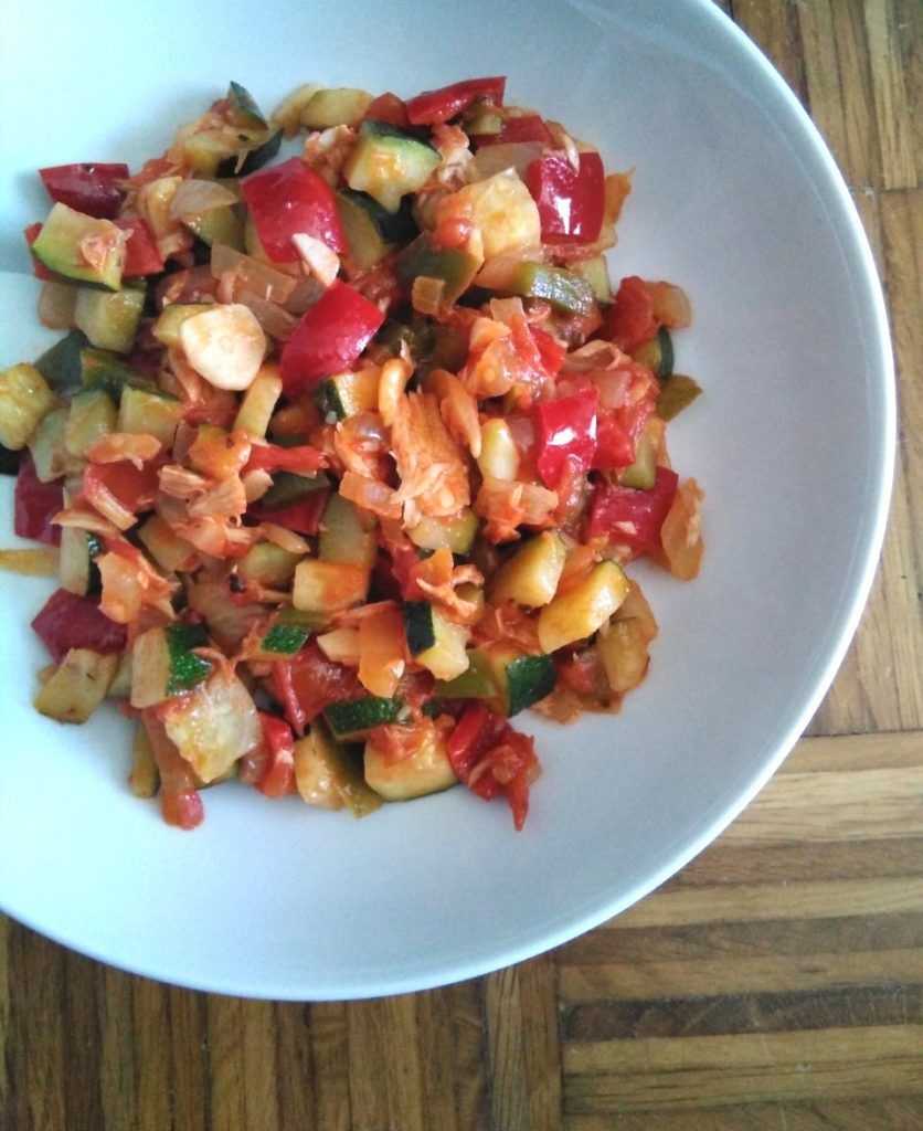Pisto manchego saludable y casero | NutriPasos